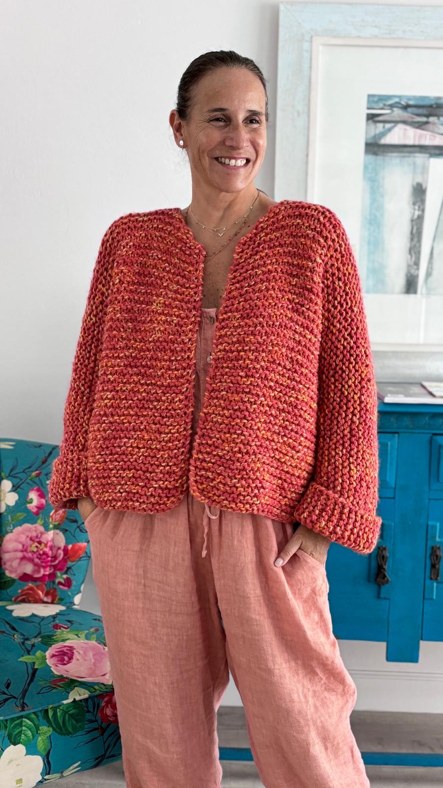 Patrón Cardigan Isabel – Inspirada Hecho a Mano